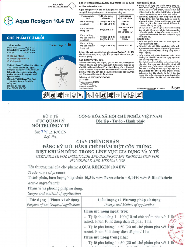 Aqua Resigen 10.4EW | PDF