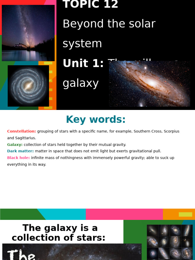 Exploring the Milky Way and Beyond | PDF