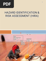 HIRA Risk Assessment Template | PDF | Risk | Hazards