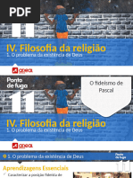Aposta de Pascal: Razão e Fé no 10º Ano | PDF | Nada | Deus