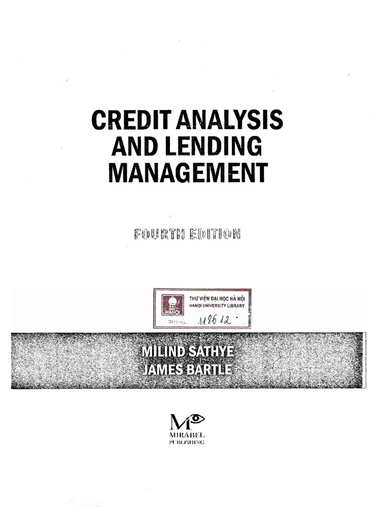 Credit Analysis and Lending Management 4th Ed 1-3 (C1 - 2 - 3 - 4) | PDF | Loans | Credit