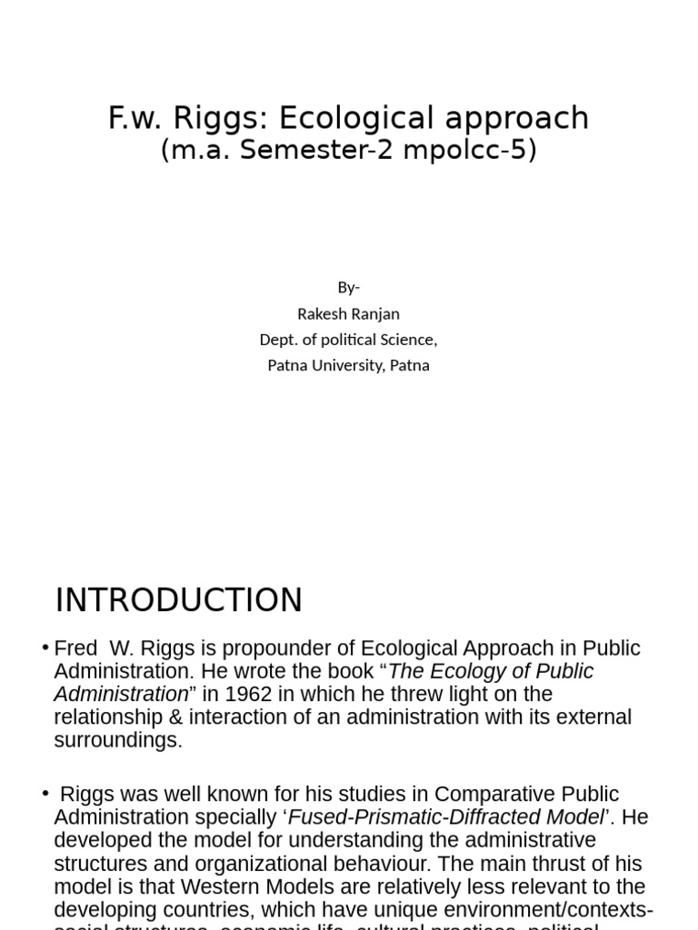 Ecological Approach Unit 1 Sem 1 | PDF | Society | Ecology