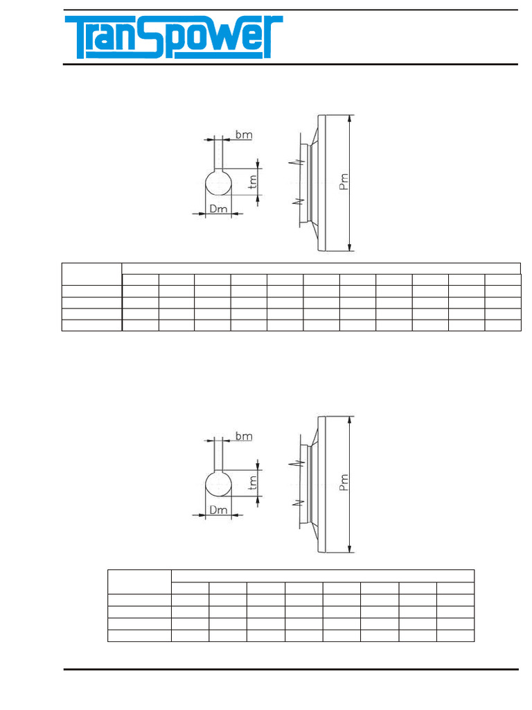 Pam B5 - Dimensiones | PDF