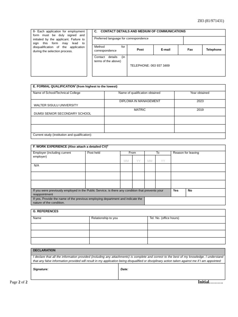Z83_form_new (1) | PDF