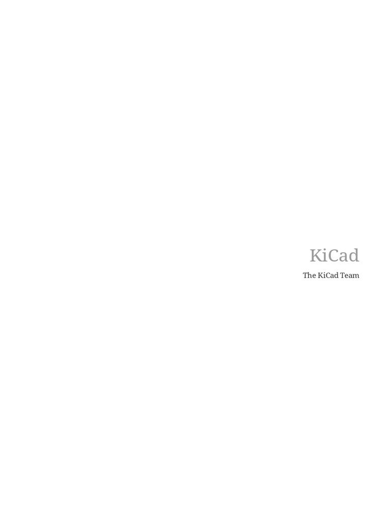 kicad | PDF | Computer File | Icon (Computing)