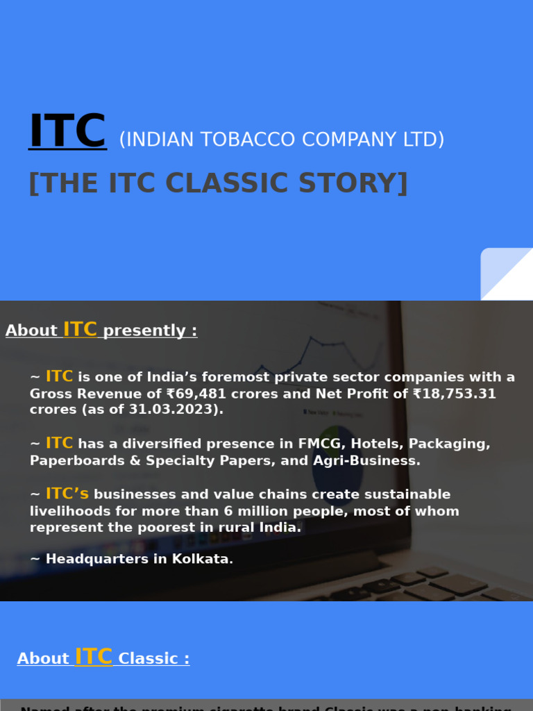 63 - 67 - The Itc Classic Story | PDF | Mergers And Acquisitions ...