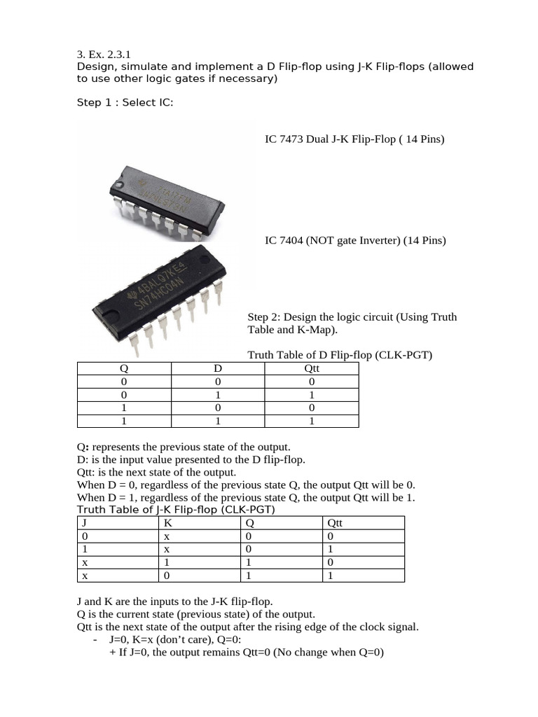 Lab-3-bài-1-và-2 | PDF | Integrated Circuit | Digital Technology