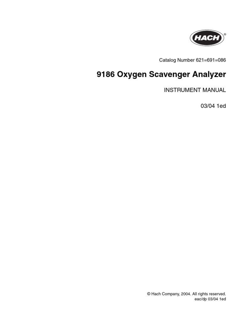Polymetron 9100 Analyzer Manual | PDF | Alternating Current | Hazards