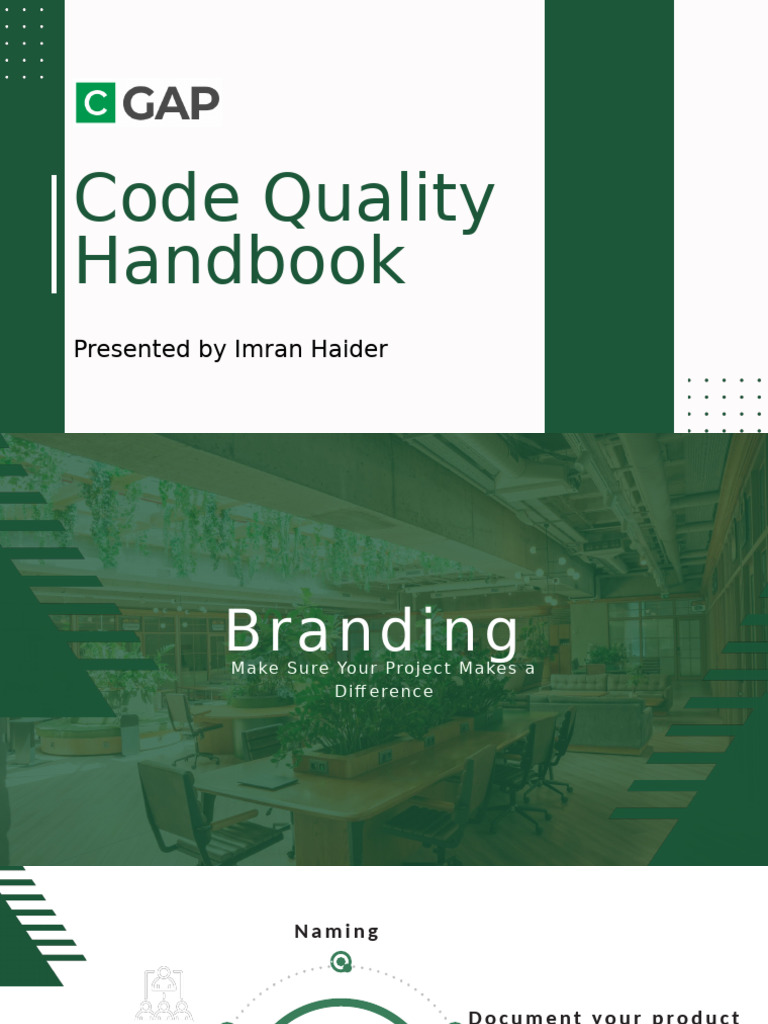 Code Quality Handbook | PDF | Computing | Software Engineering
