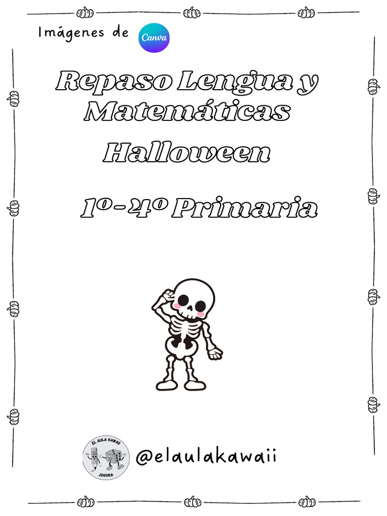 Matemáticas de Halloween para Primaria | PDF