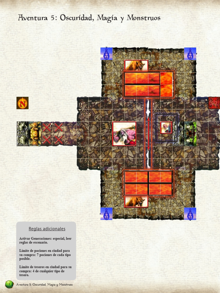 Oscuridad Magia Monstruos | PDF