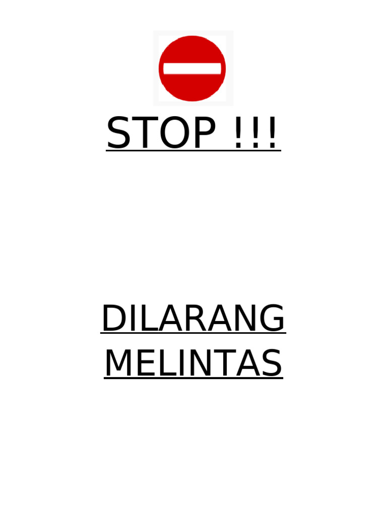 Stop | PDF
