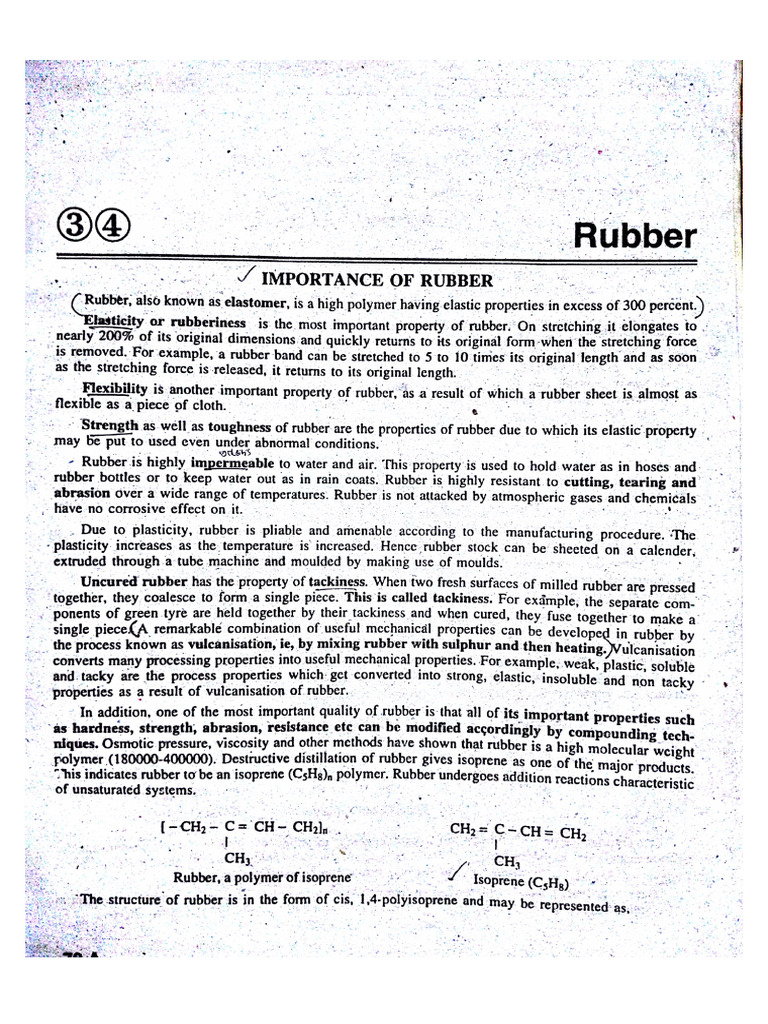 Rubber | PDF