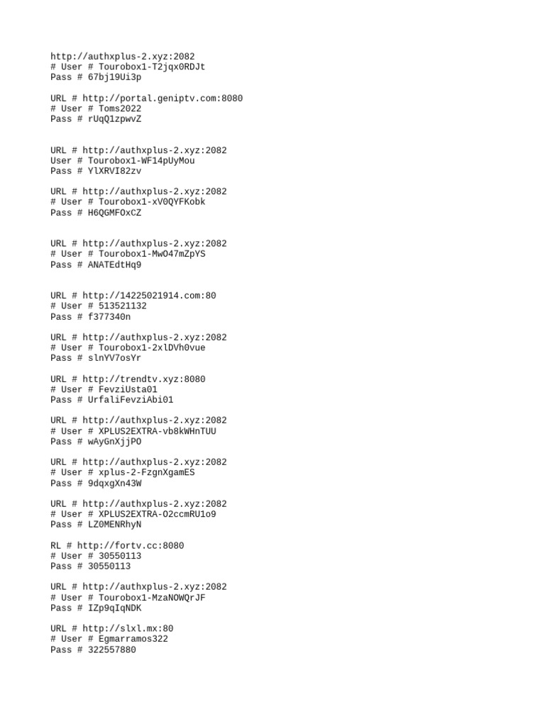 Xtream M3u | PDF | Business | Technology & Engineering