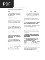 Voice Change - Exercise Sheet............... | PDF