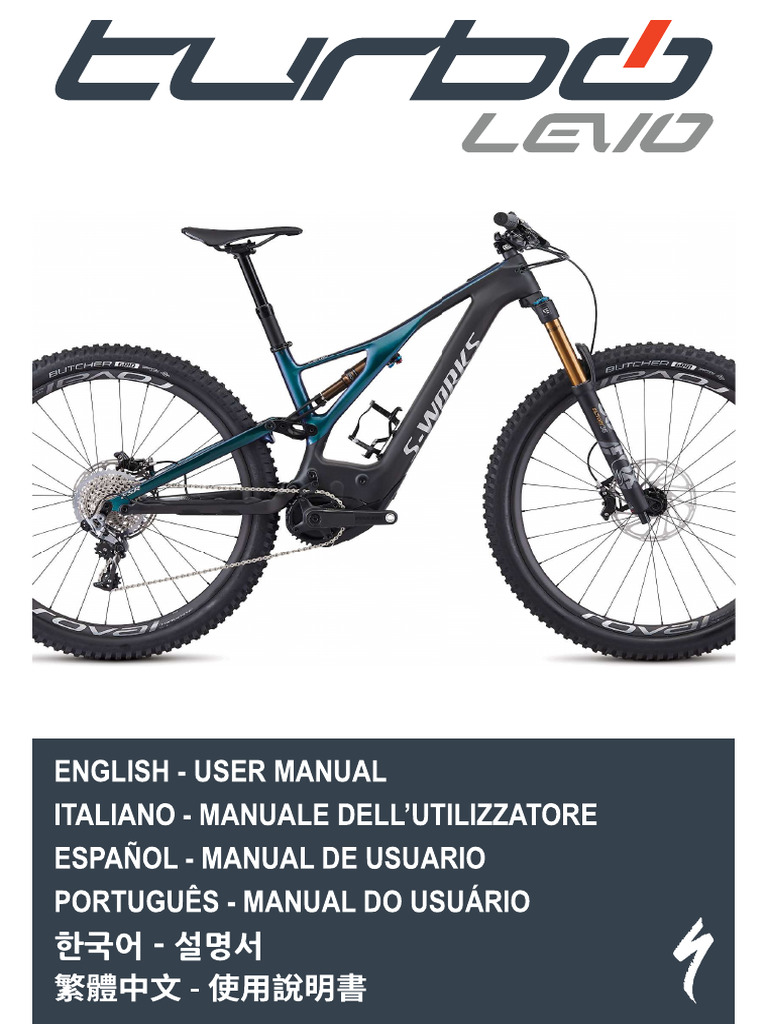 User Manual Specialized Turbo Levo | PDF | Foreign Language Studies | Art