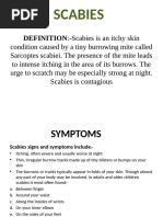 Scabies | PDF | Clinical Medicine | Dermatology