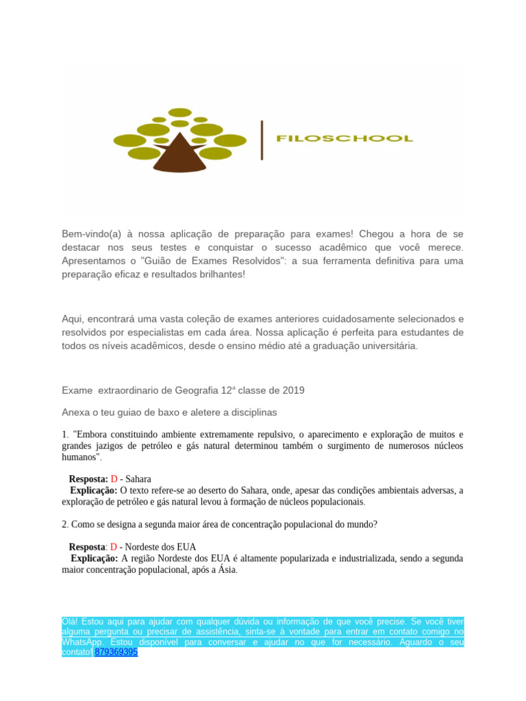 Estrutura de Guioes | PDF | Agricultura | Crescimento populacional