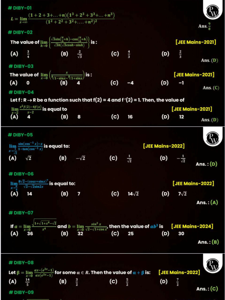 Maths Question | PDF
