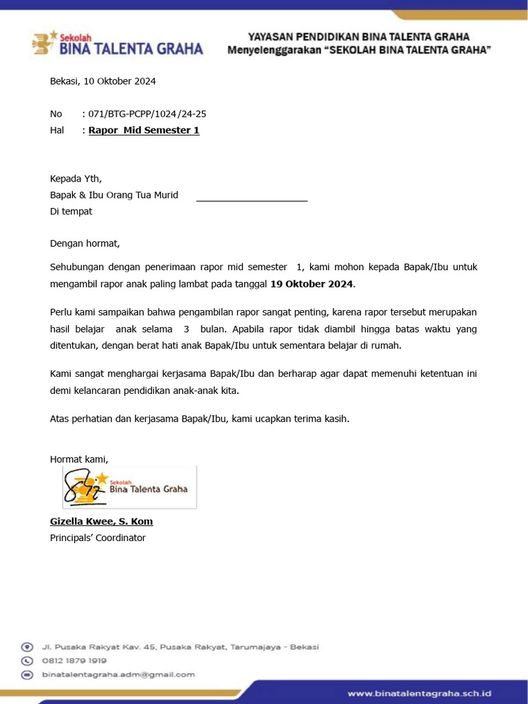 PCPP-071 Rapor Mid Semester | PDF | Kesehatan Holistik