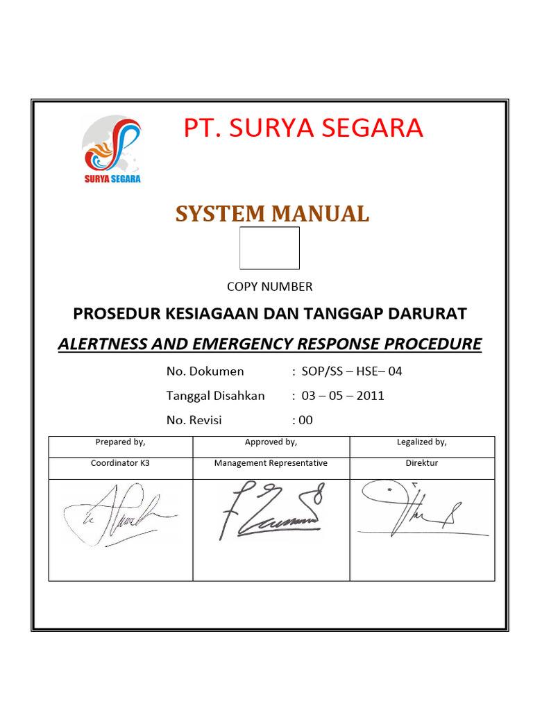 5.4.1 Prosedur N Flowchart ERP | PDF