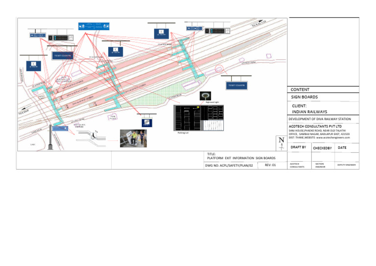 Diva Railway Station Development Plan | PDF | Rail Transport