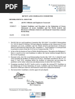 SALN Notarization Guidelines in PAO | PDF | Property | Private Law