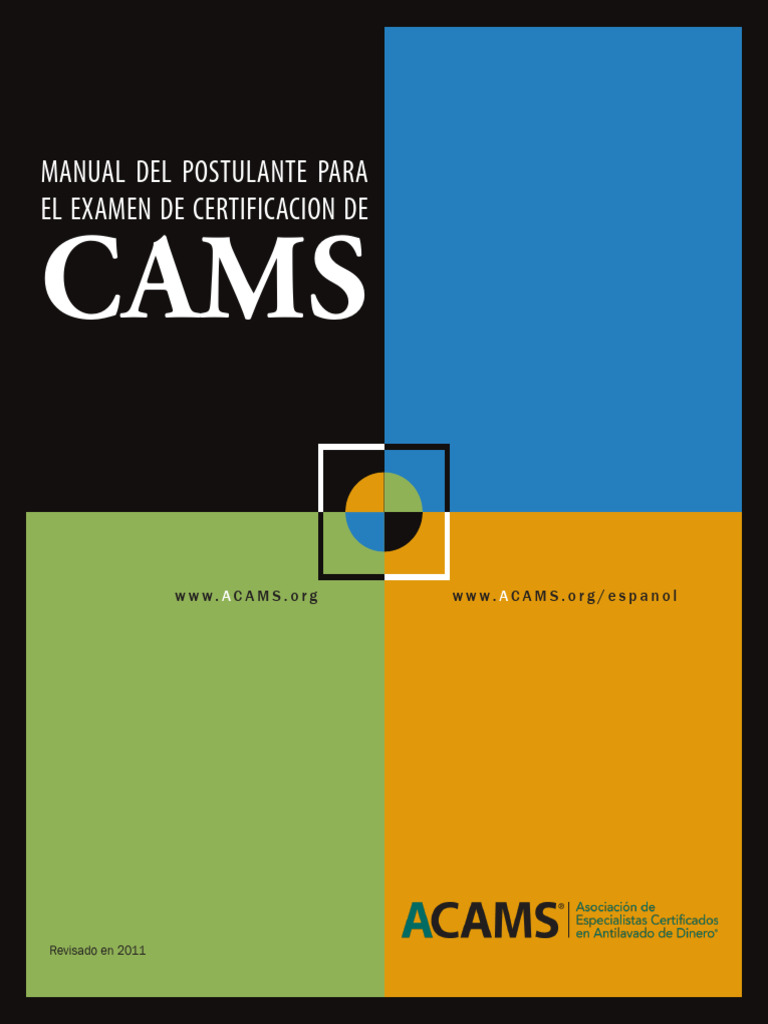 2012 CAMS Spanish Handbook | PDF | Privacidad en internet | Tarjeta de ...