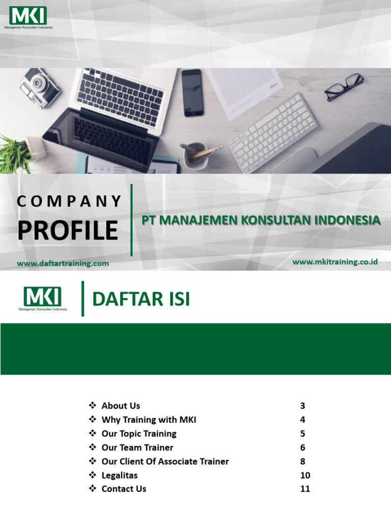 Company Profil MKI - 2024 | PDF