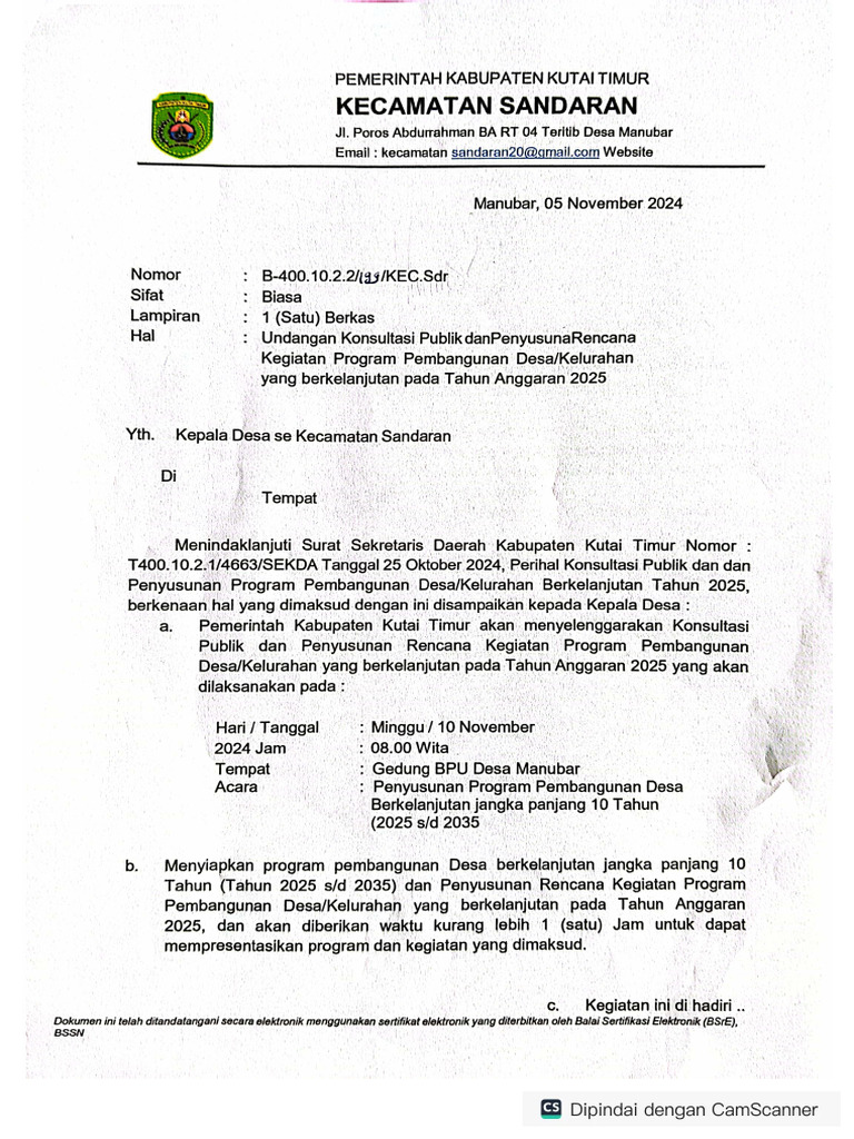 Undangan Desa-1 | PDF