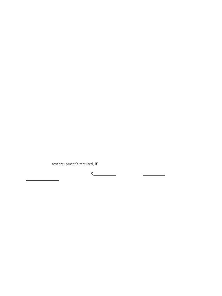 Change of Scope Form XIV | PDF