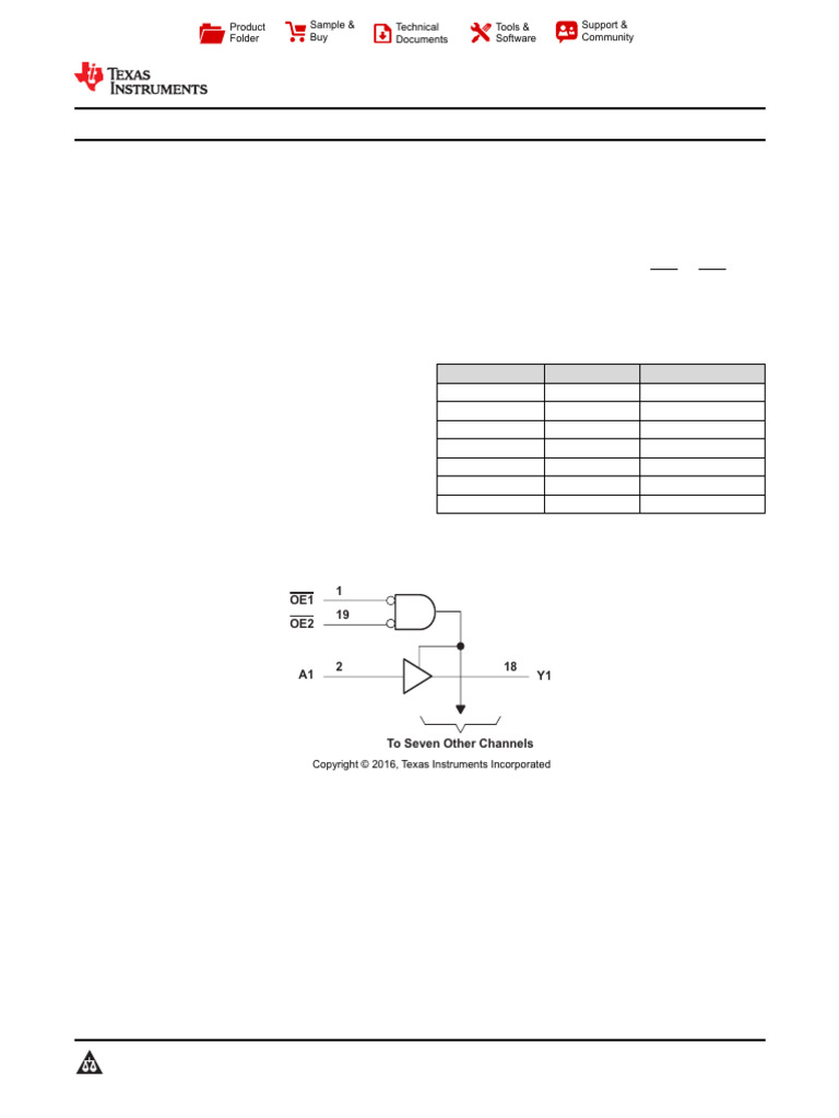SN 74 HC 541 | PDF | Electronic Engineering | Electricity