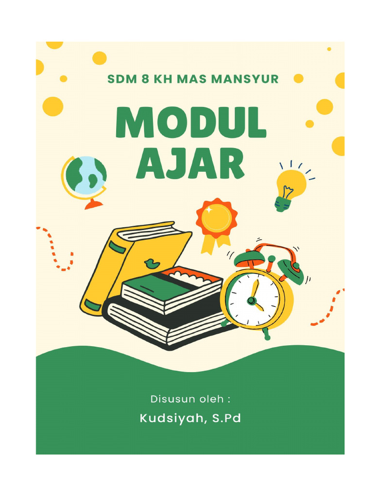 8 Modul Bahasa Arab Kelas 4 Bab 1 | PDF | Karier & Perkembangan