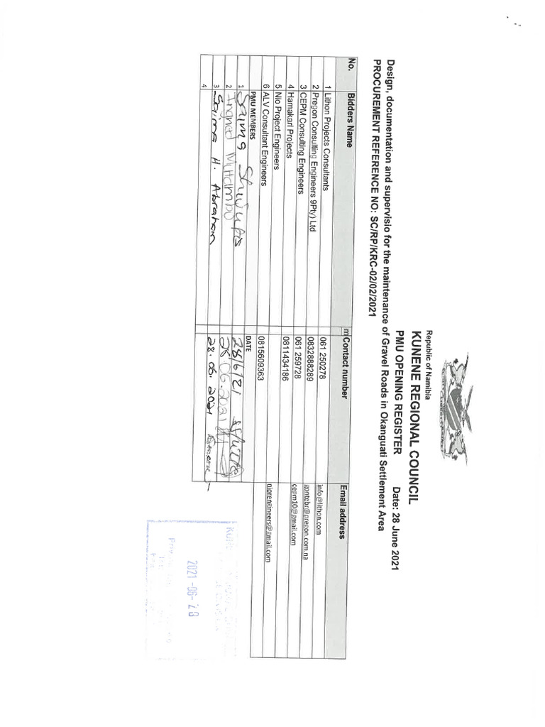 Opening Register | PDF