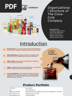Organisational Structure of Coca Cola Company | PDF | Organizational ...