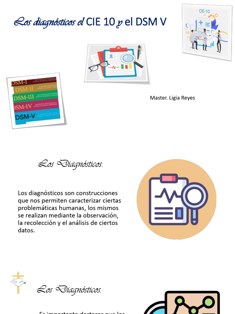 1 Los Diagnósticos El CIE 10 y El DSM | PDF | Manual Diagnóstico y Estadístico de los Trastornos ...
