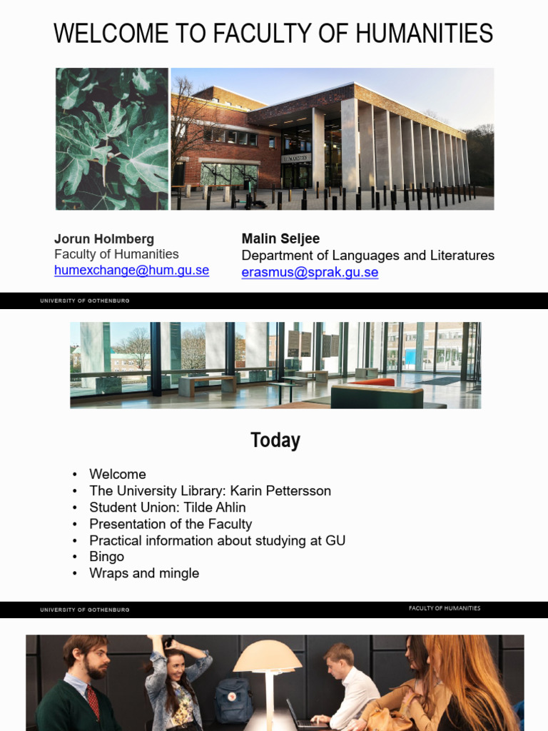 Faculty Welcome | PDF