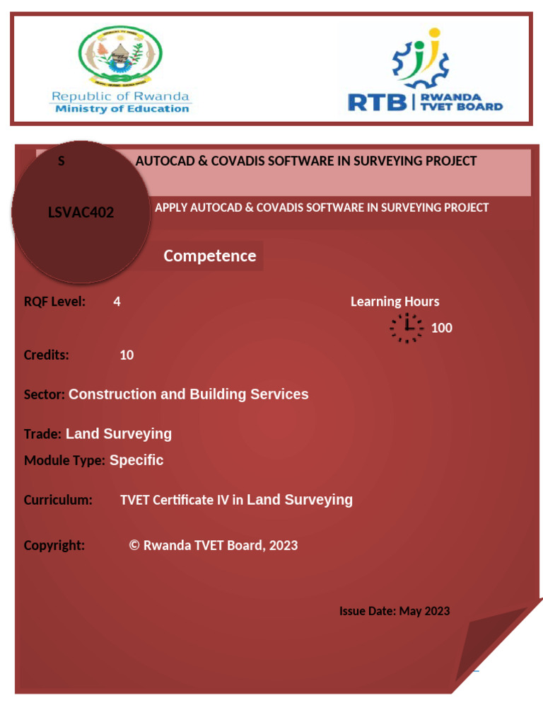 Autocad & Covadis Software in Surveying Project. | PDF | Software ...