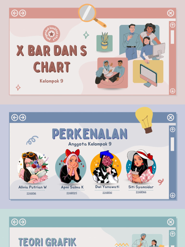 X Bar & S Chart - Kelompok 9 | PDF