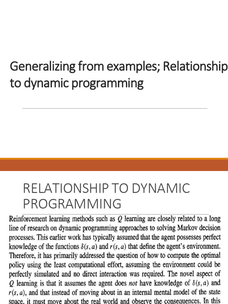 Adaptive Dynamic Programming Guide | PDF