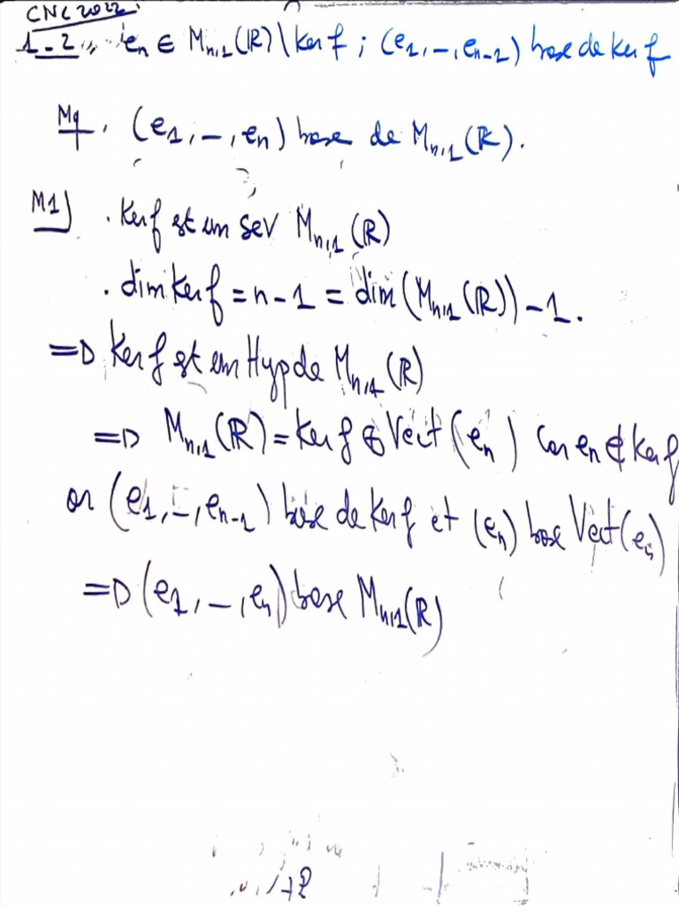 CNC Tsi Maths2 2022 Correction | PDF