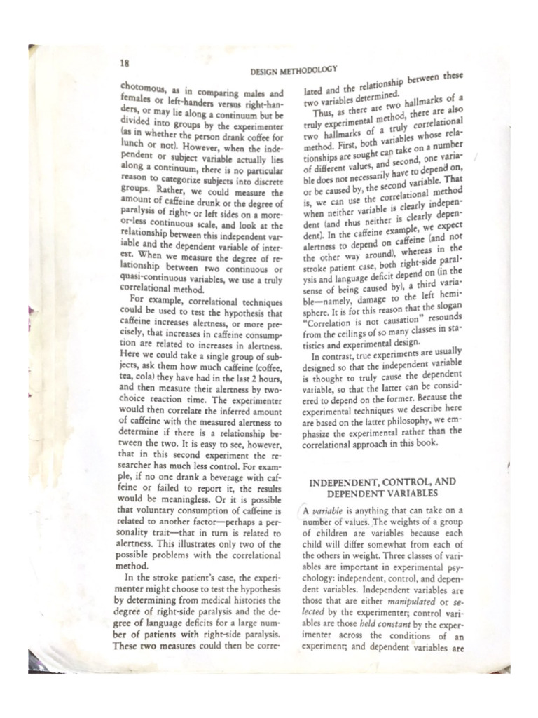 Snodgrass Et Al (Basics of Experiemntation) | PDF