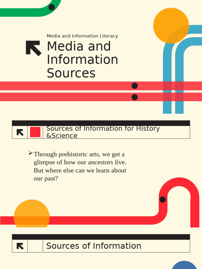 Lesson 5. Media and Information Sources | PDF | Narrative | Folklore