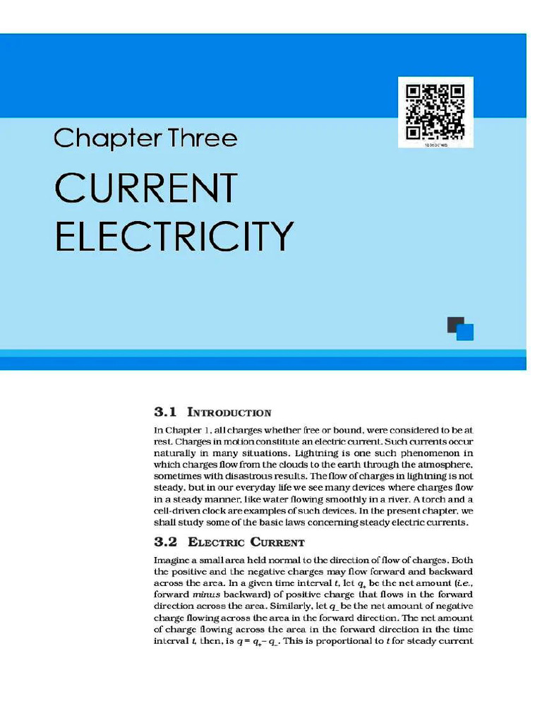 Current Electricity | PDF