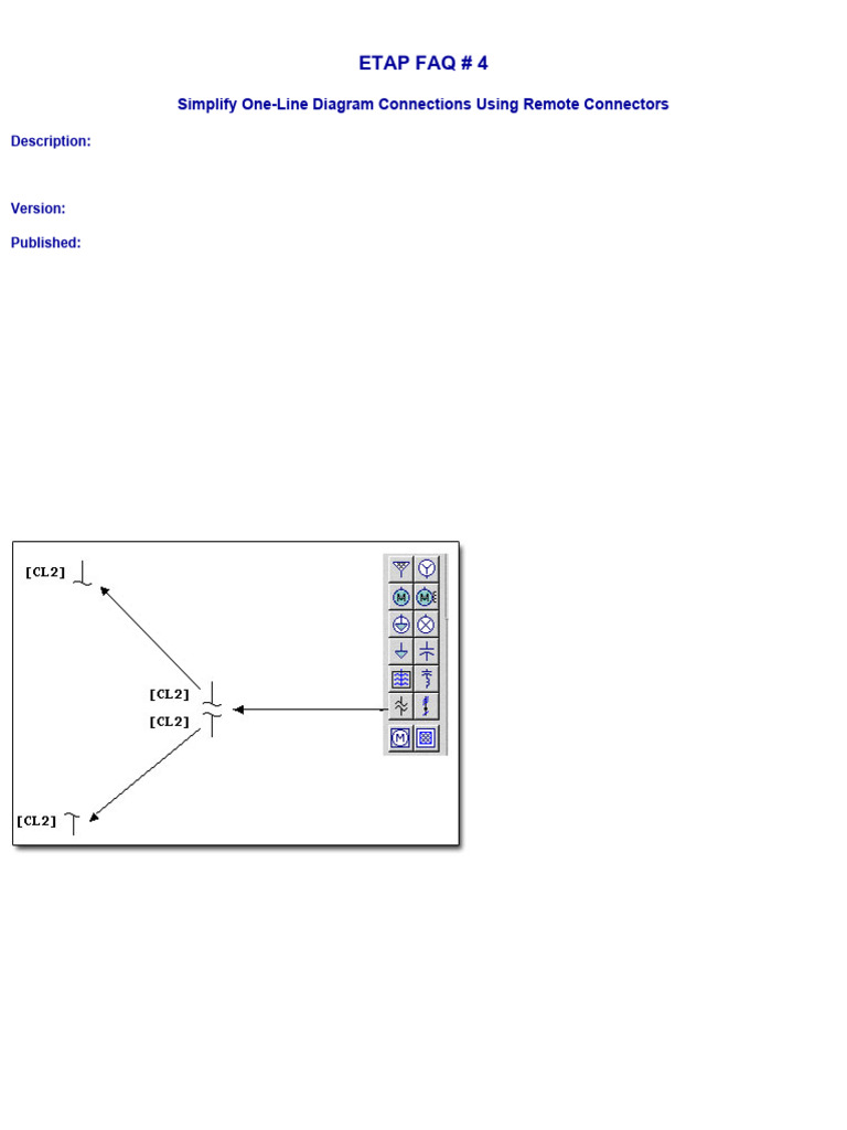 04 ETAP FAQ Simplify Old Connections With Remote Conn | PDF | Computing