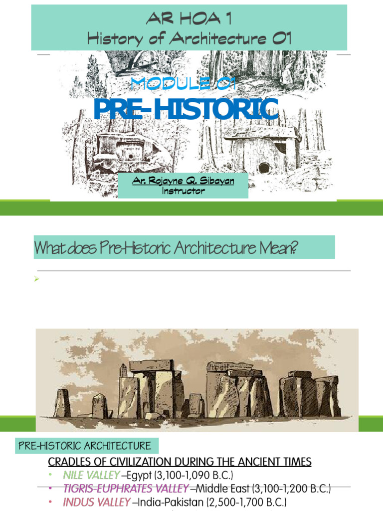 Prehistoric Architecture RQS | PDF | Monuments And Memorials | Burial ...