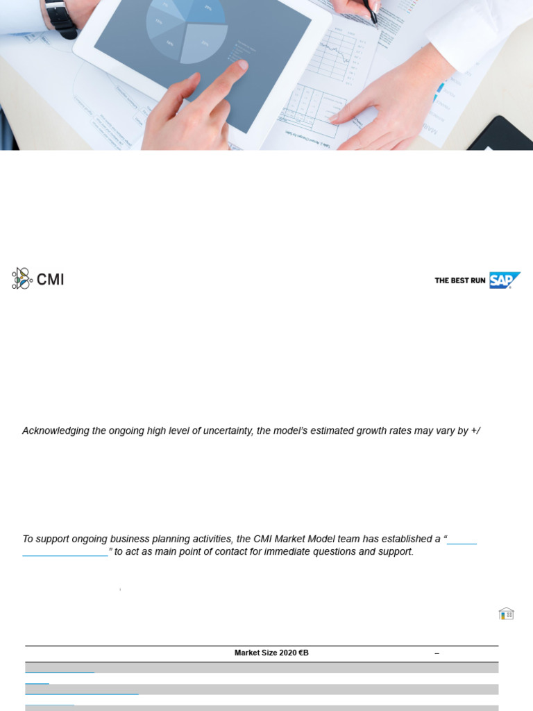 CMI Market Model | PDF | Cloud Computing | Software As A Service