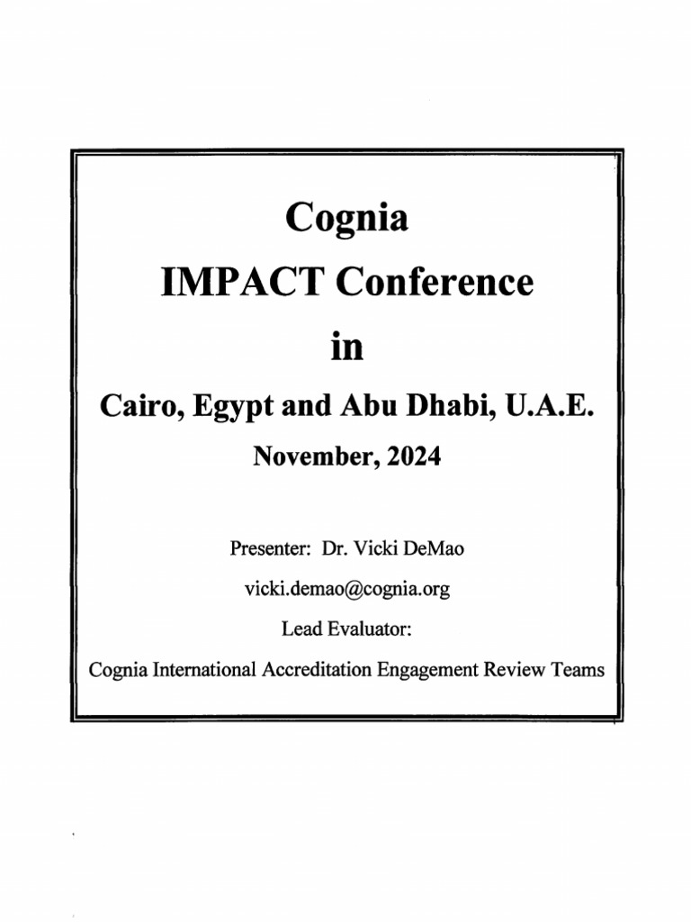 SESZ5N5D87BSC5QZF Cognia Program Evaluation Handout | PDF