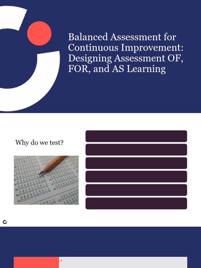 SES28R0A4L3O2BQJG Cairo Balanced Assessment PPT | PDF | Educational ...