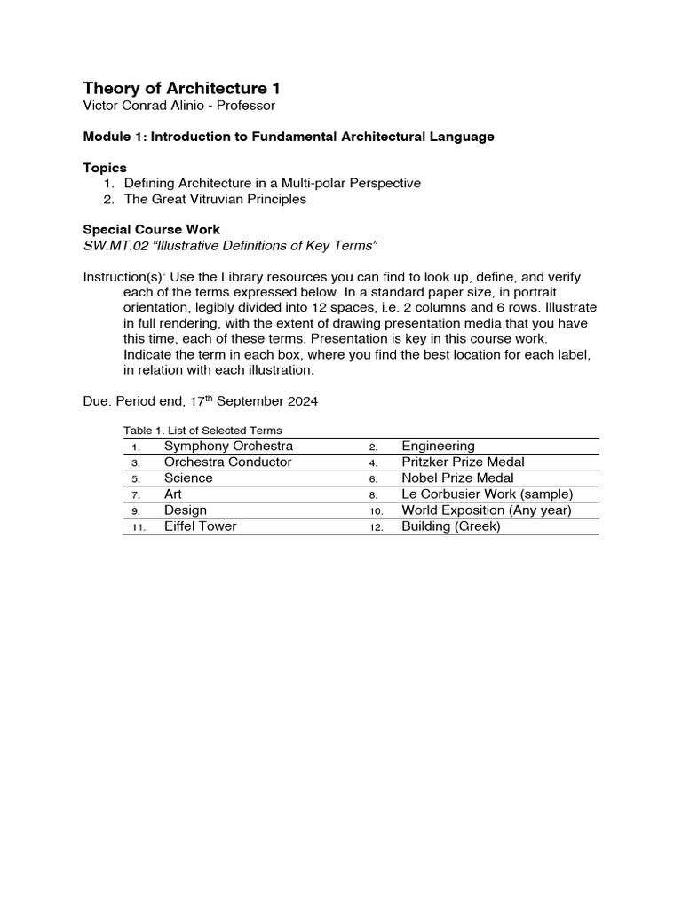 TOA Module 1 | PDF | Art